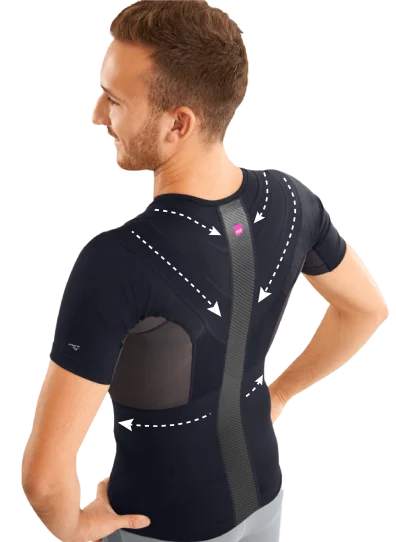 Функциональная футболка medi posture plus force - корректор осанки для ...