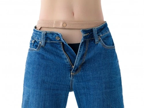 Компрессионный чулок duomed 2 класс компрессии с открытым носком и ...