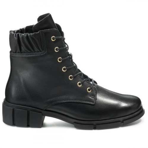 Женские ботинки на шнуровке Kibu Stiefel, Solidus, черные | Заказать за ...
